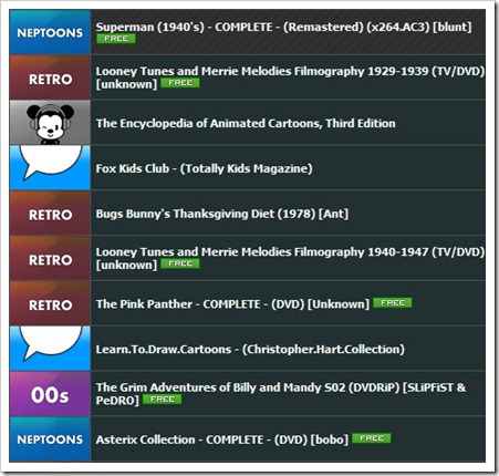 FILEnetworks Blog: Classic Cartoon Torrents From NepToons Tracker ...